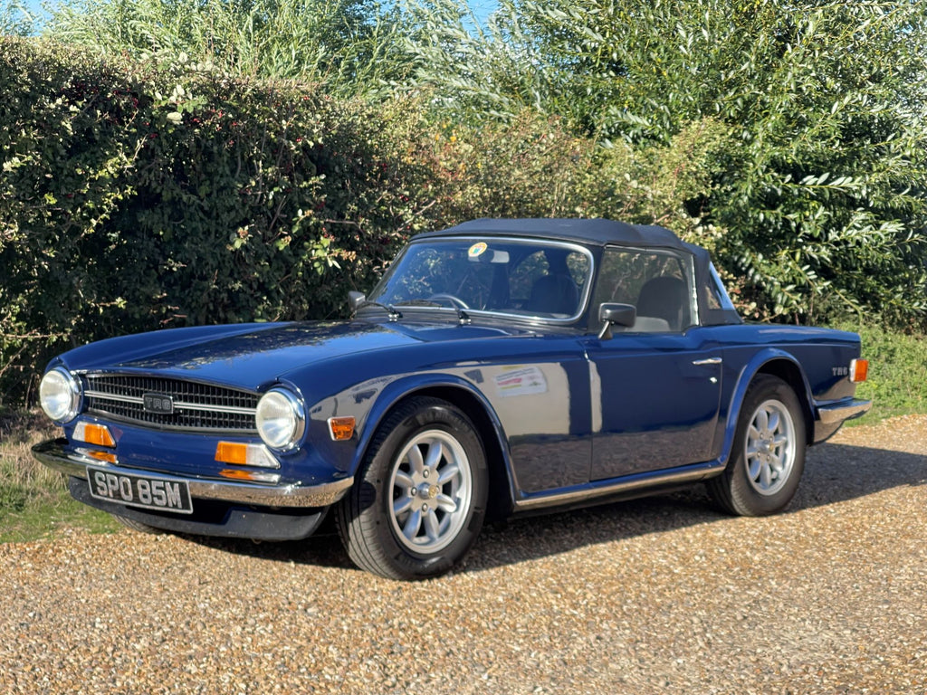 1974 TRIUMPH TR6 ORIGINAL UK FUEL INJECTED WITH OVERDRIVE – TRGB