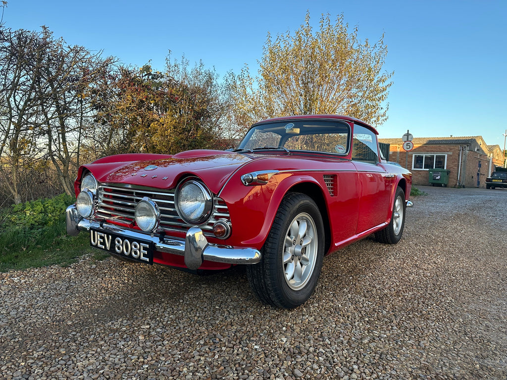 1967 TRIUMPH TR4A ORIGINAL UK BODY OFF RESTORED EXAMPLE – TRGB