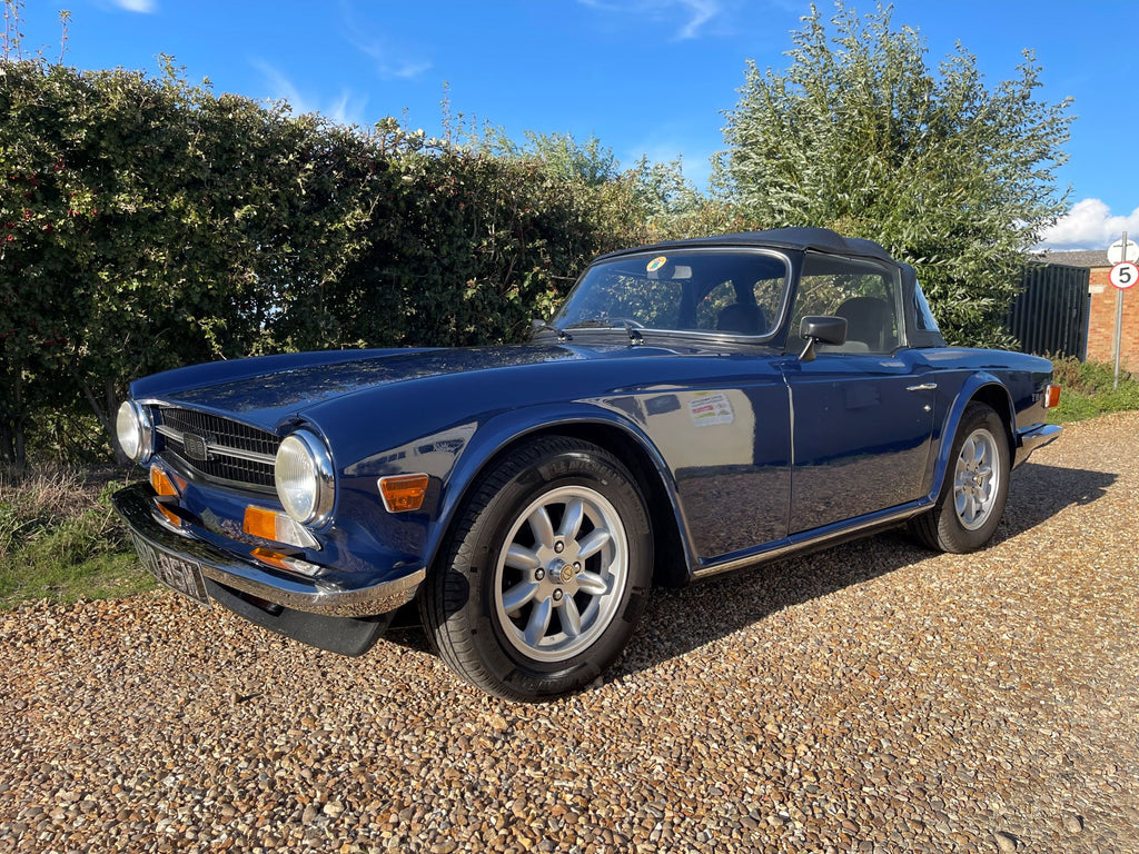 1974 TRIUMPH TR6 ORIGINAL UK FUEL INJECTED WITH OVERDRIVE – TRGB