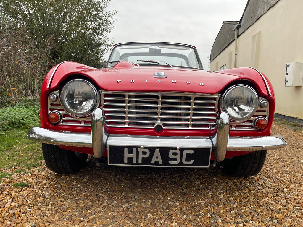 1965 TRIUMPH TR4 BODY OFF RESTORED EXAMPLE WITH OVERDRIVE – TRGB