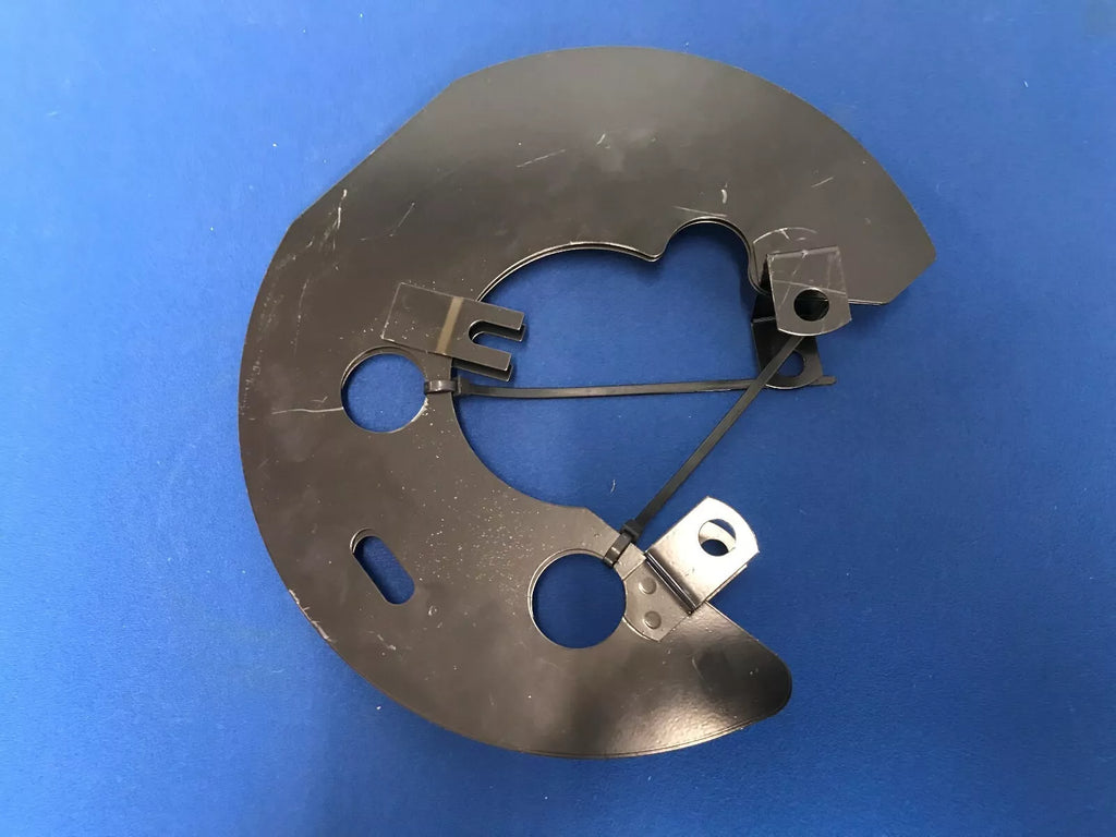 TRIUMPH TR4 BRAKE DISC BACK PLATES (NEW) SS POWDER COATED SS05 – TRGB