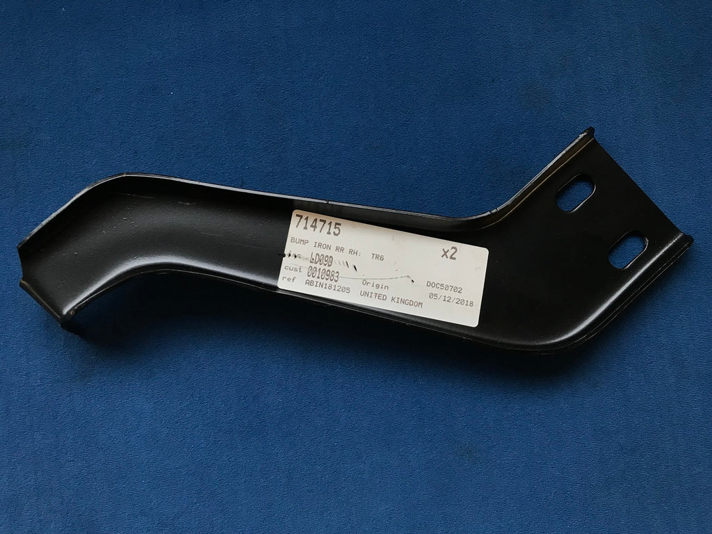 TR6 RIGHT HAND REAR BUMPER IRON – TRGB