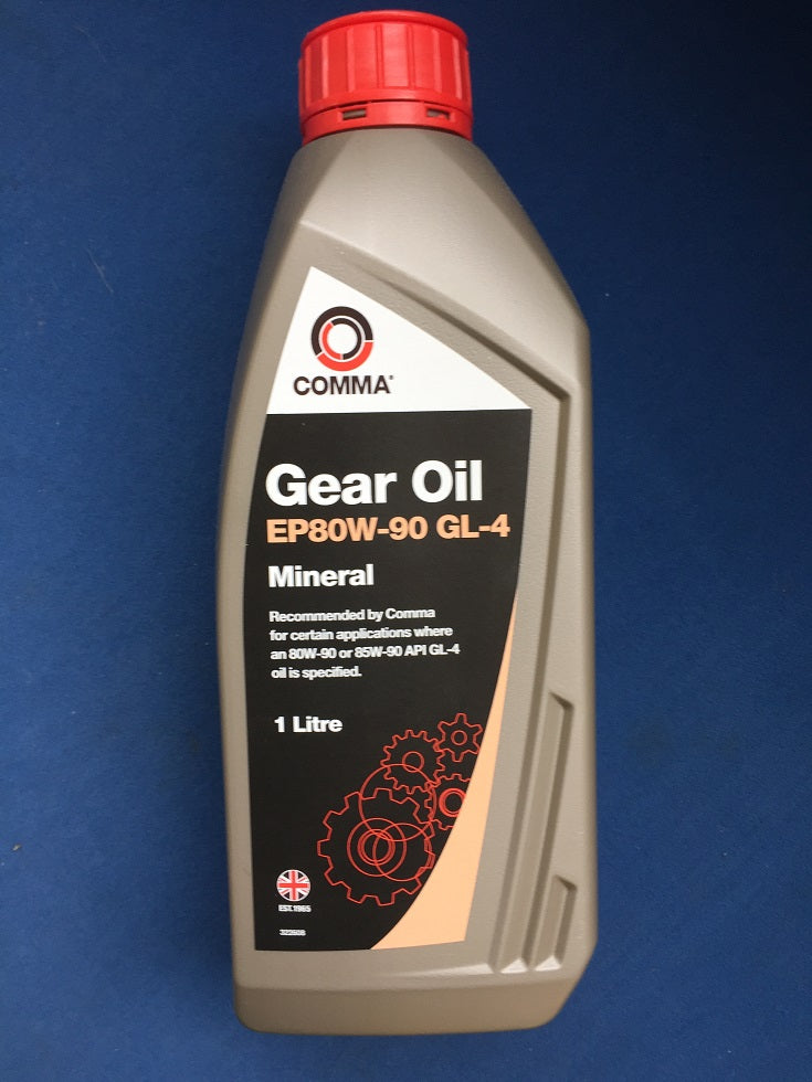 COMMA GEAR OIL EP80W-90 GL-4 – TRGB