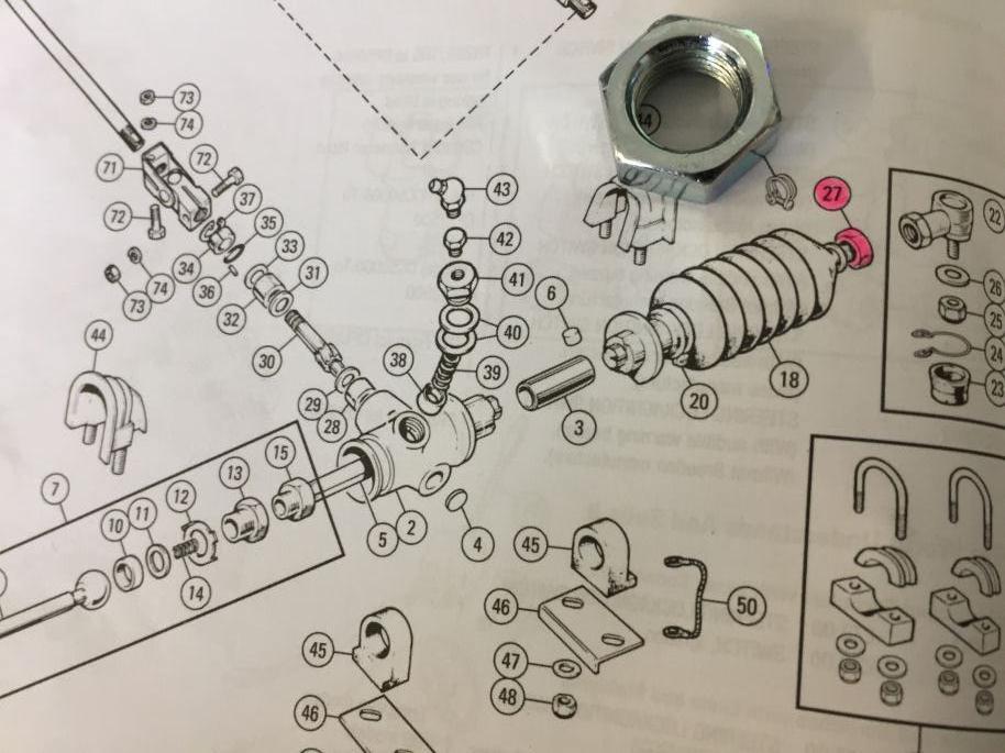 TR4A-6 HALF NUT/ LOCK NUT TRACK ROD END – TRGB