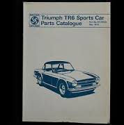 PARTS BOOK TR6 CP (UP T0 1973) – TRGB